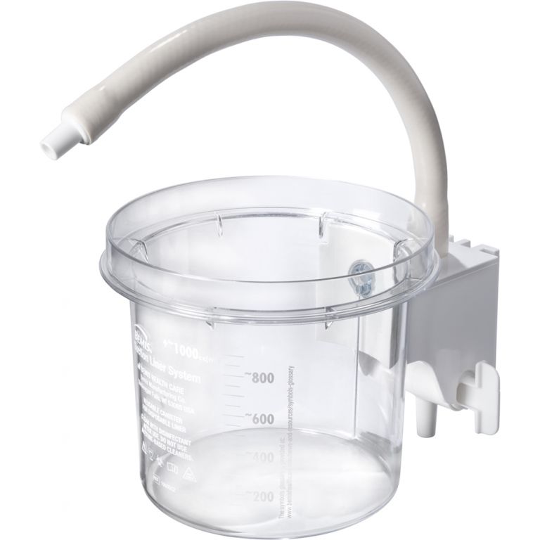 Suction Canisters: 1000cc Reusable Outer Canister