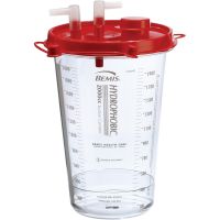 Suction Canisters: 2000cc Hydrophobic Canister